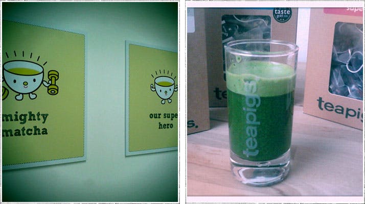 Matcha shot glasses – teapigs