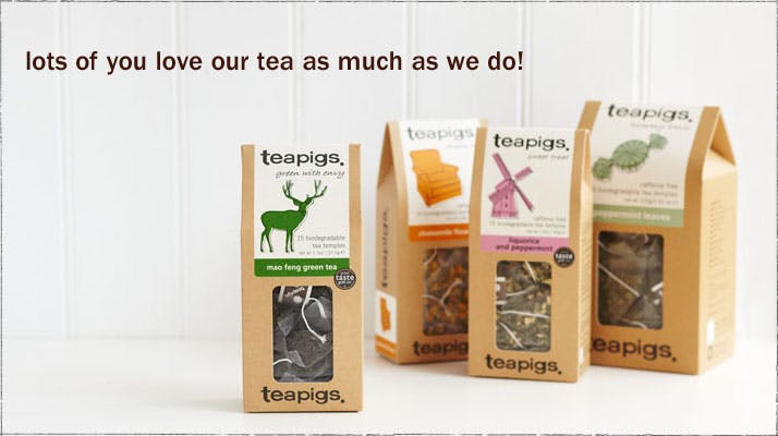 Blog reviews – teapigs