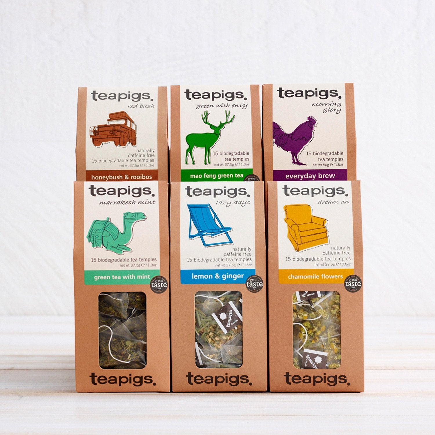 great taste bundle – teapigs